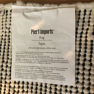Pier 1 | Accents | New Pier Imports Rug | Poshmark